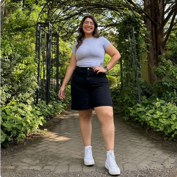Shiny By Nature | Shorts | Original Denim Shorts Black | Poshmark